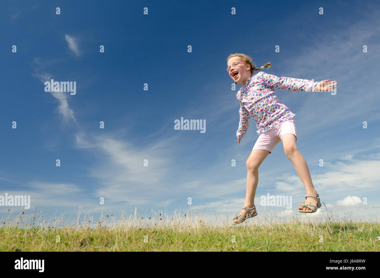 young happy child Stock Photo - Alamy