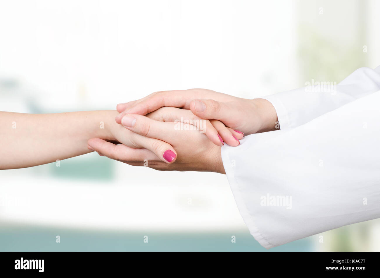 Doctor holding patient hand close up. doctor patient hand health care ...