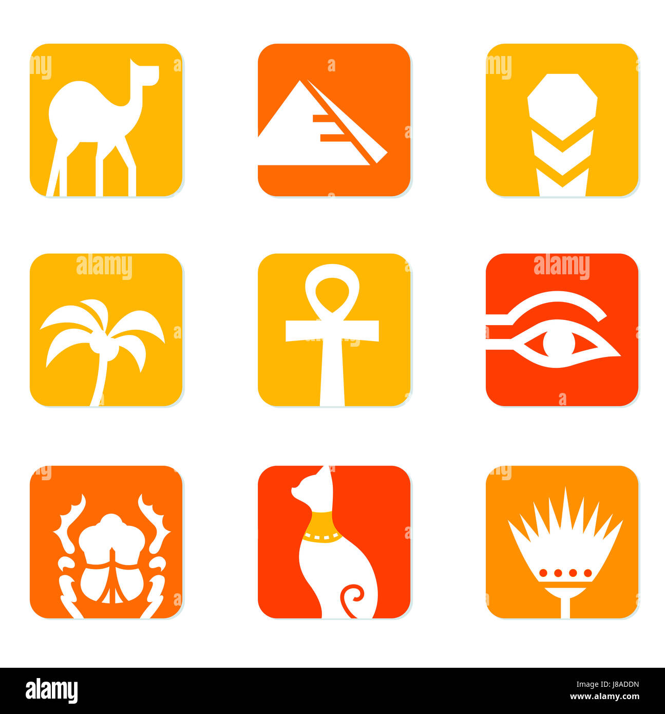 Egyptian god set hi-res stock photography and images - Alamy