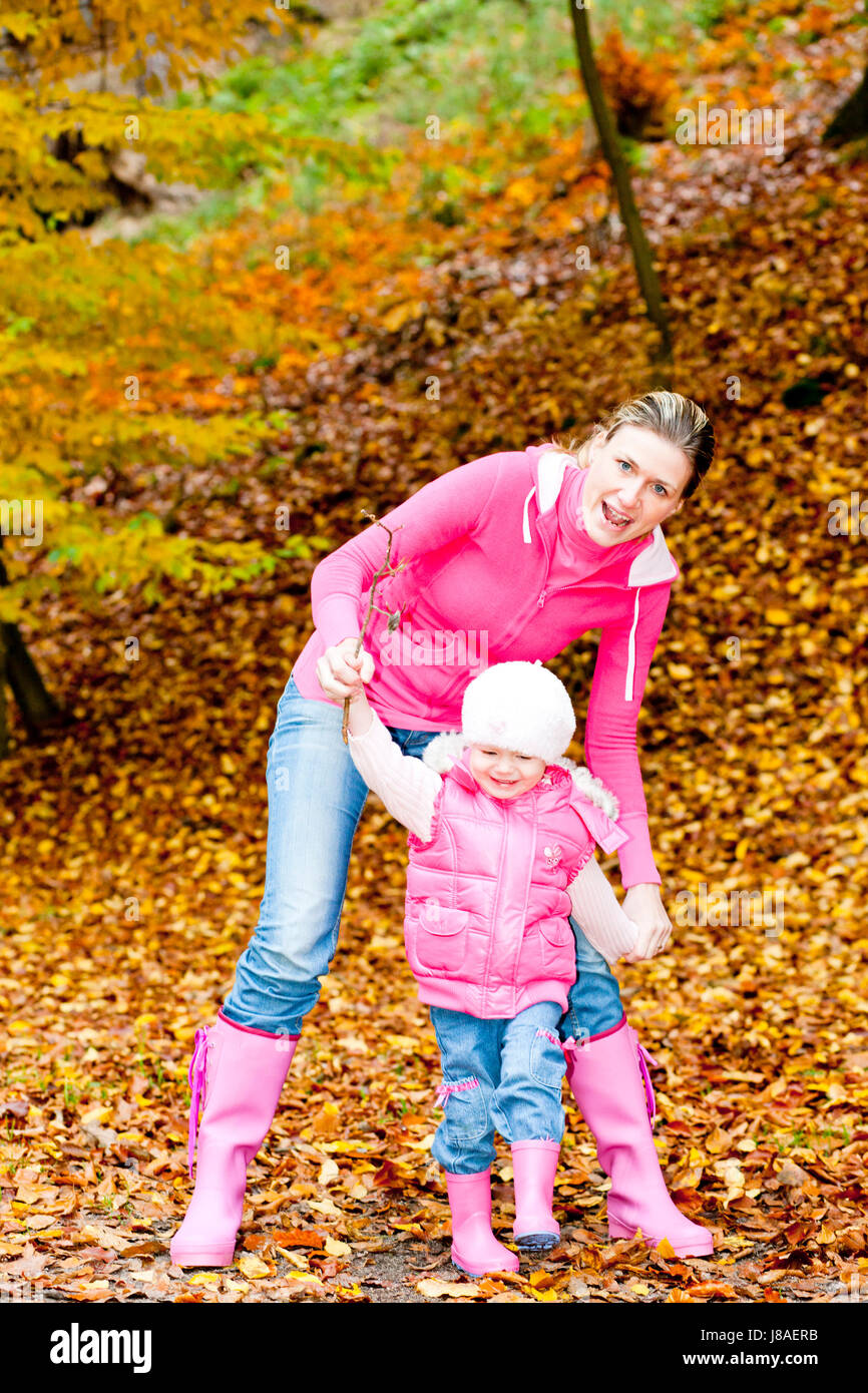 fall, autumn, woman, humans, human beings, people, folk, persons, human ...