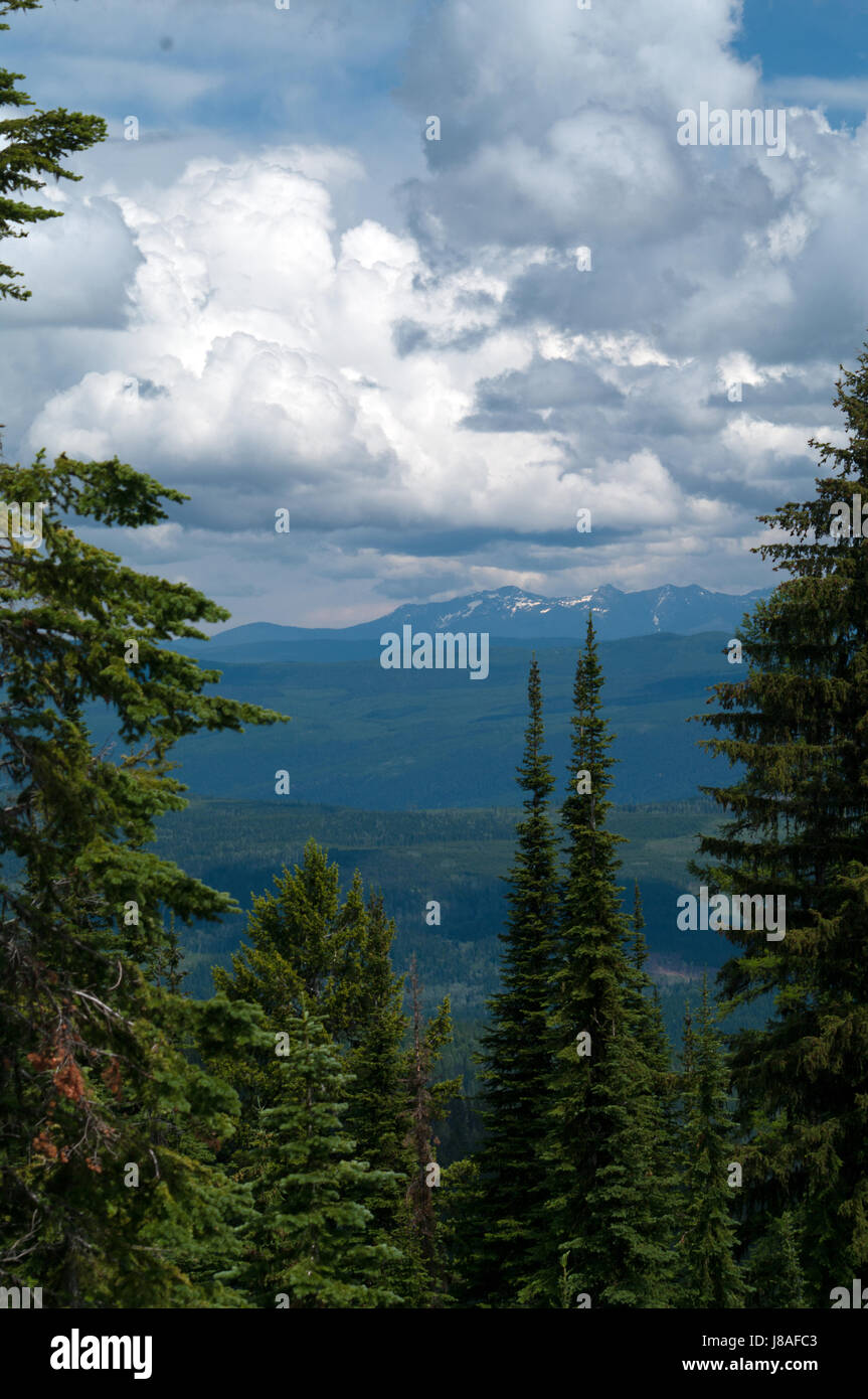 Finlayson Ridge as seen from The Big White Stock Photo - Alamy