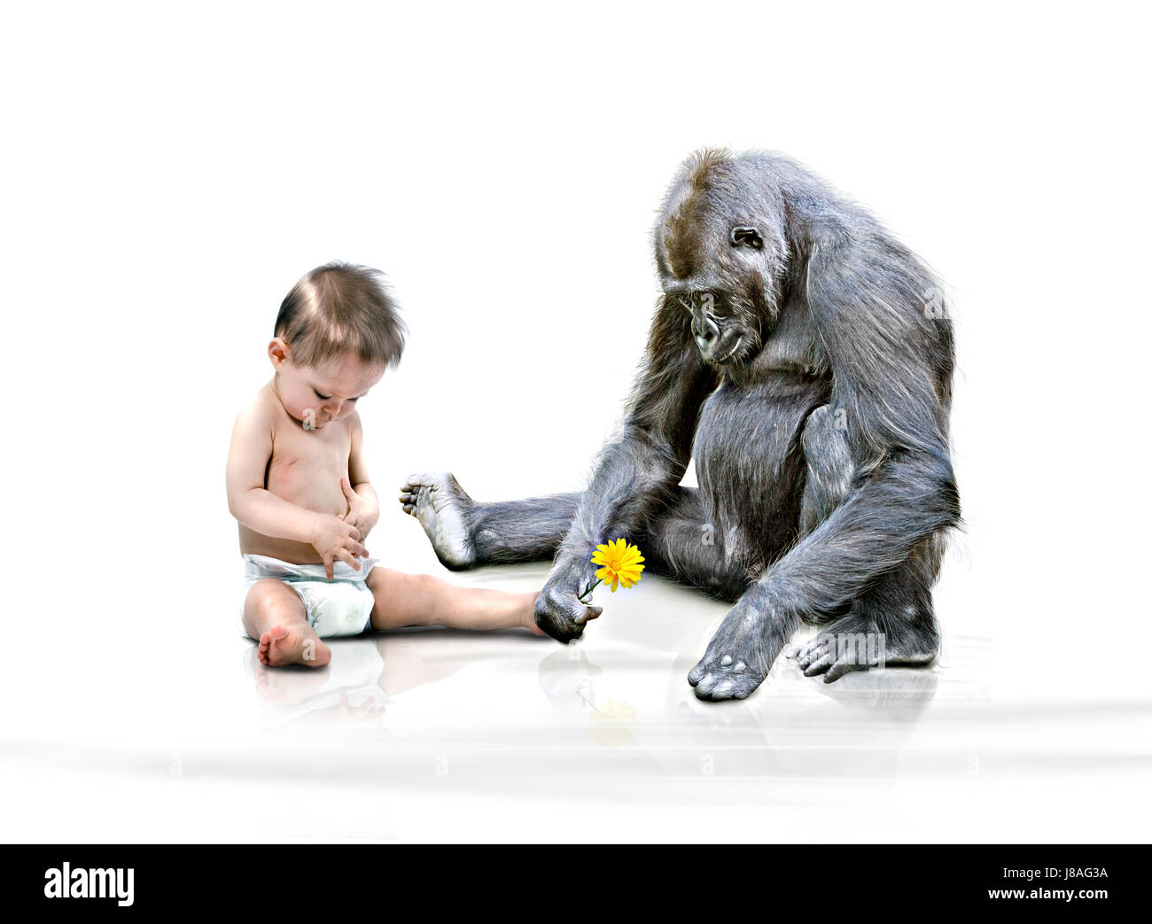 Approach to children Cut Out Stock Images & Pictures - Alamy