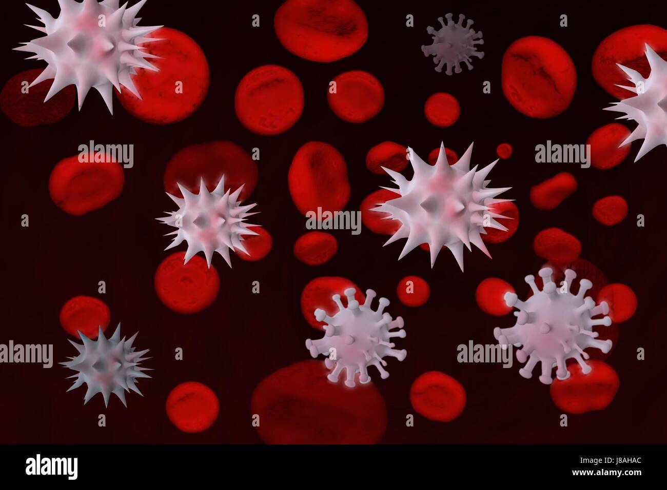 blood, virus, viruses, blood corpuscle, ruddiness, pathogen, disease ...