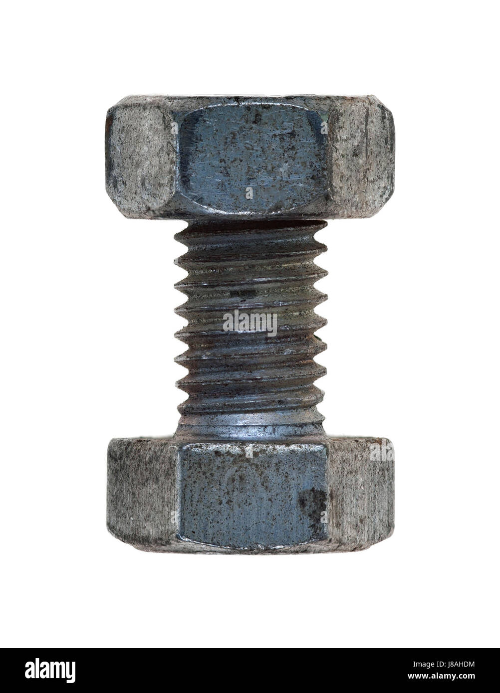 isolated, industry, screw, rusty, thread, nut, matrix, tool, object ...