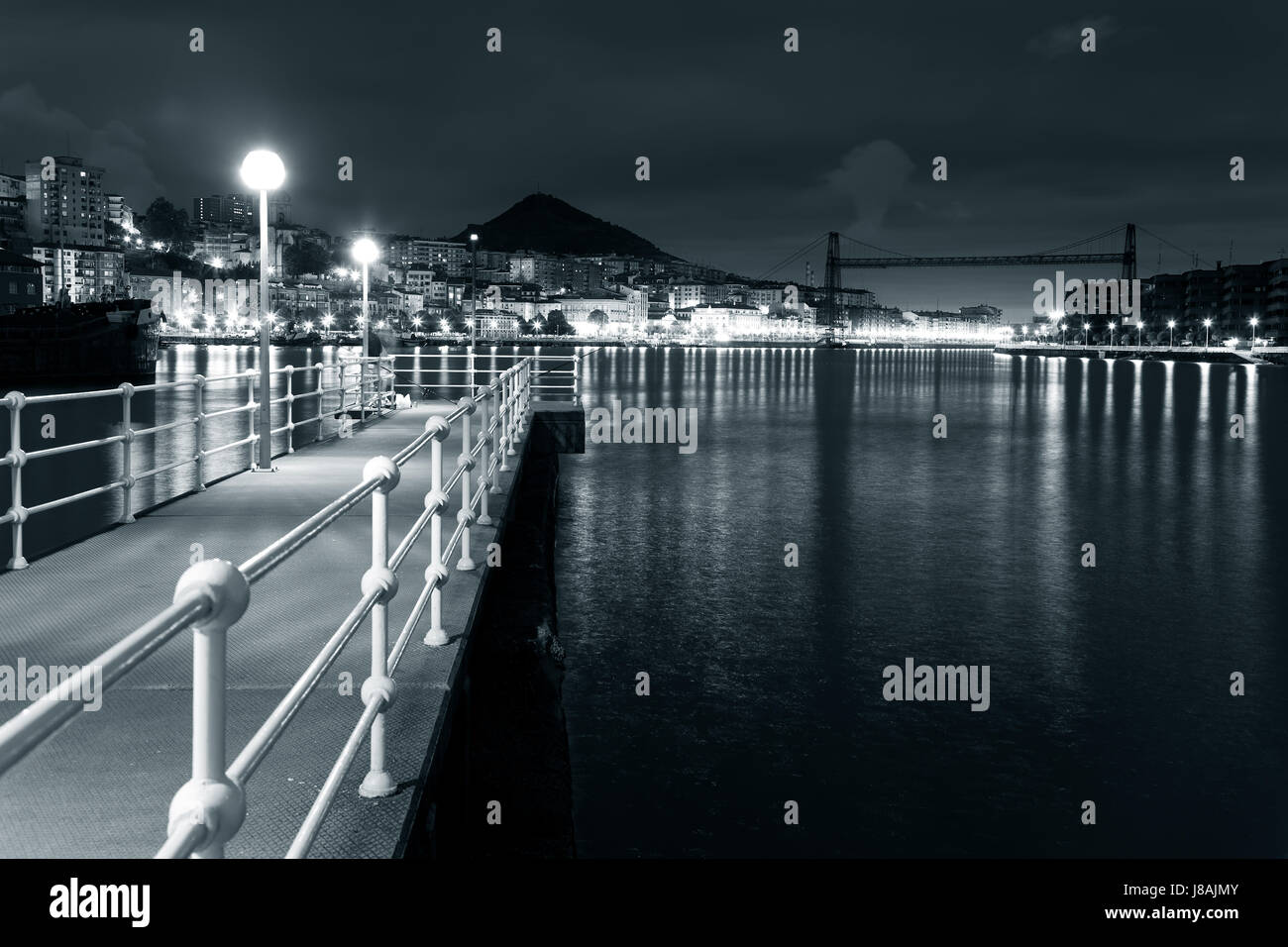 night, nighttime, lights, illuminated, nightfall, landscape, scenery ...