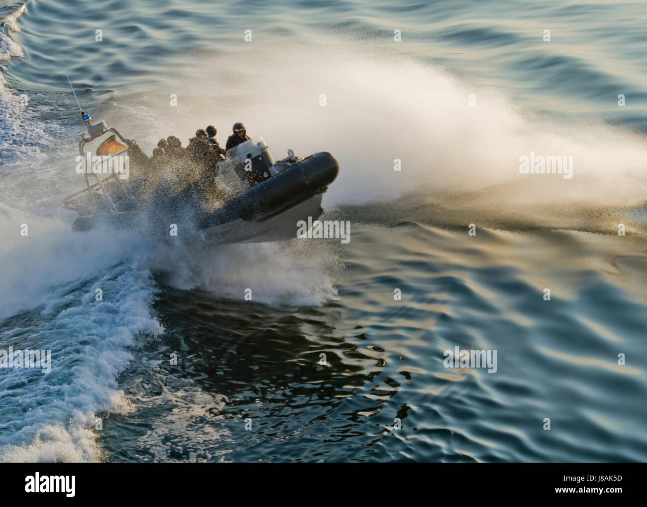 gsg 9 swat - special forces special forces boat Stock Photo - Alamy