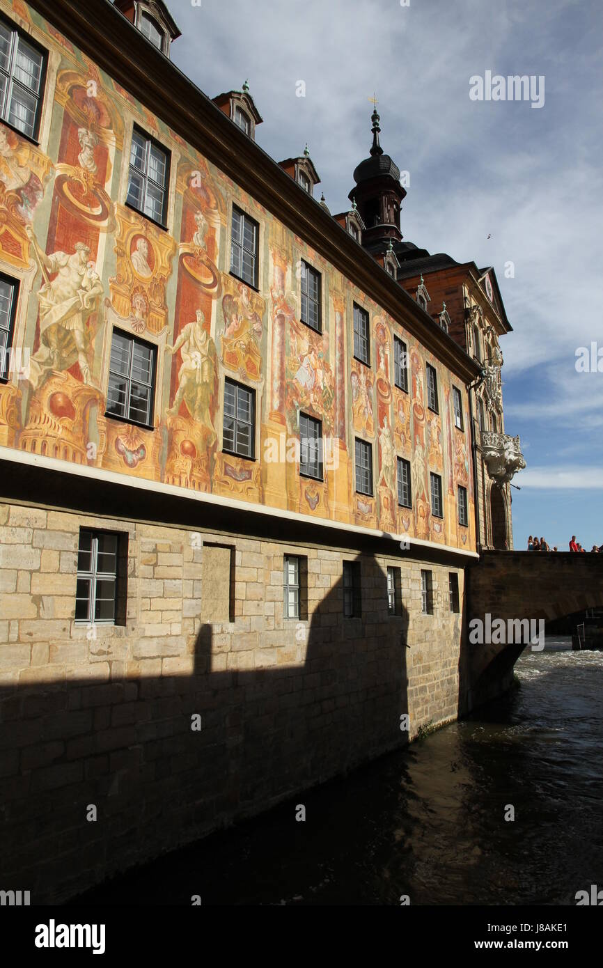 house, building, bridge, bavaria, sightseeing, style of construction ...