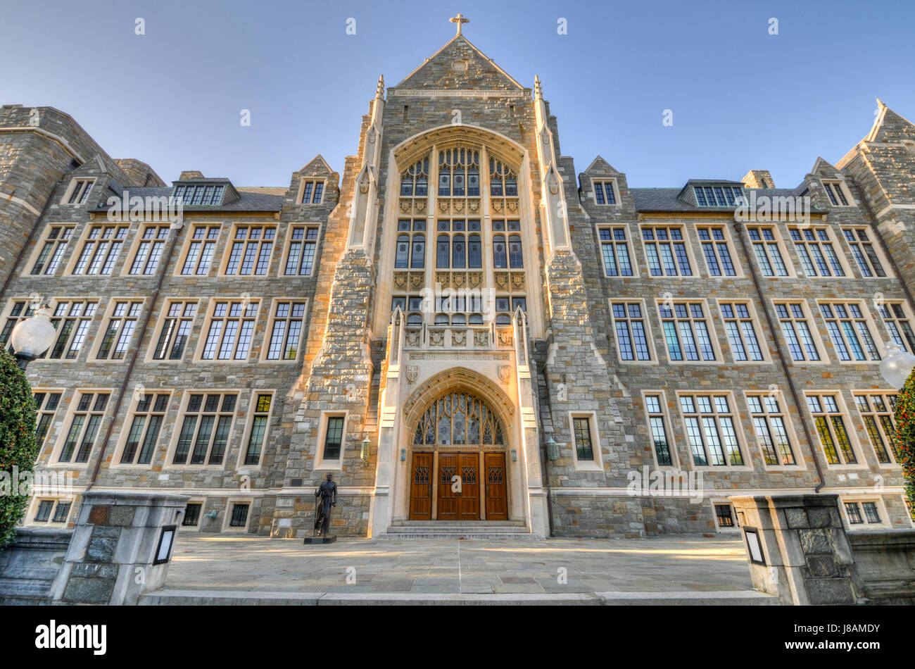 Georgetown University building in Washington DC - United States Stock ...