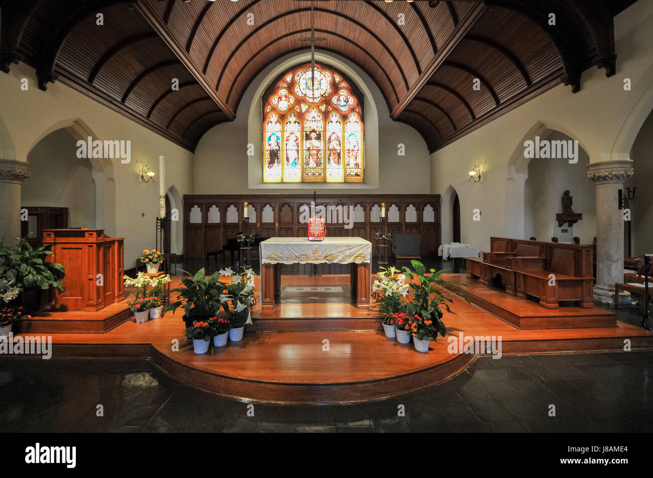 Georgetown University church building in Washington DC - United States ...