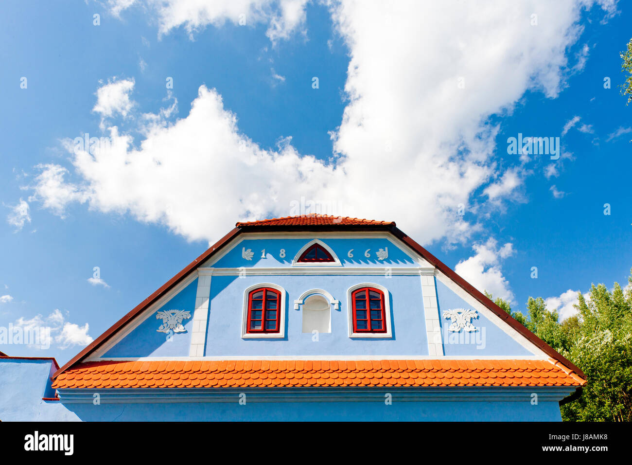 house, building, detail, europe, outside, style of construction ...