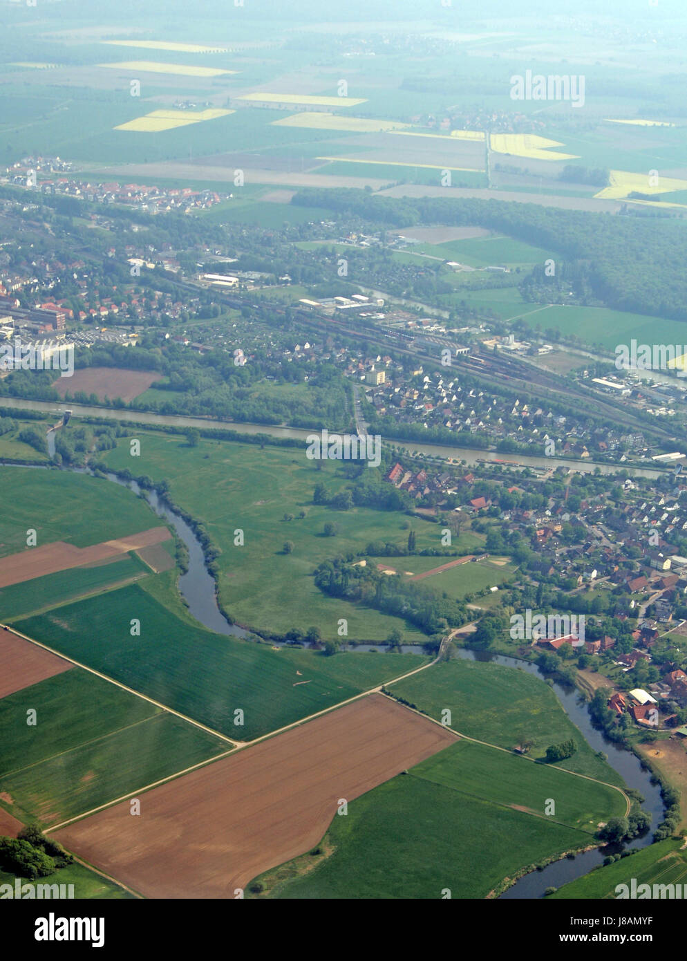 agriculture, farming, channel, outskirts, hanover, residential area ...