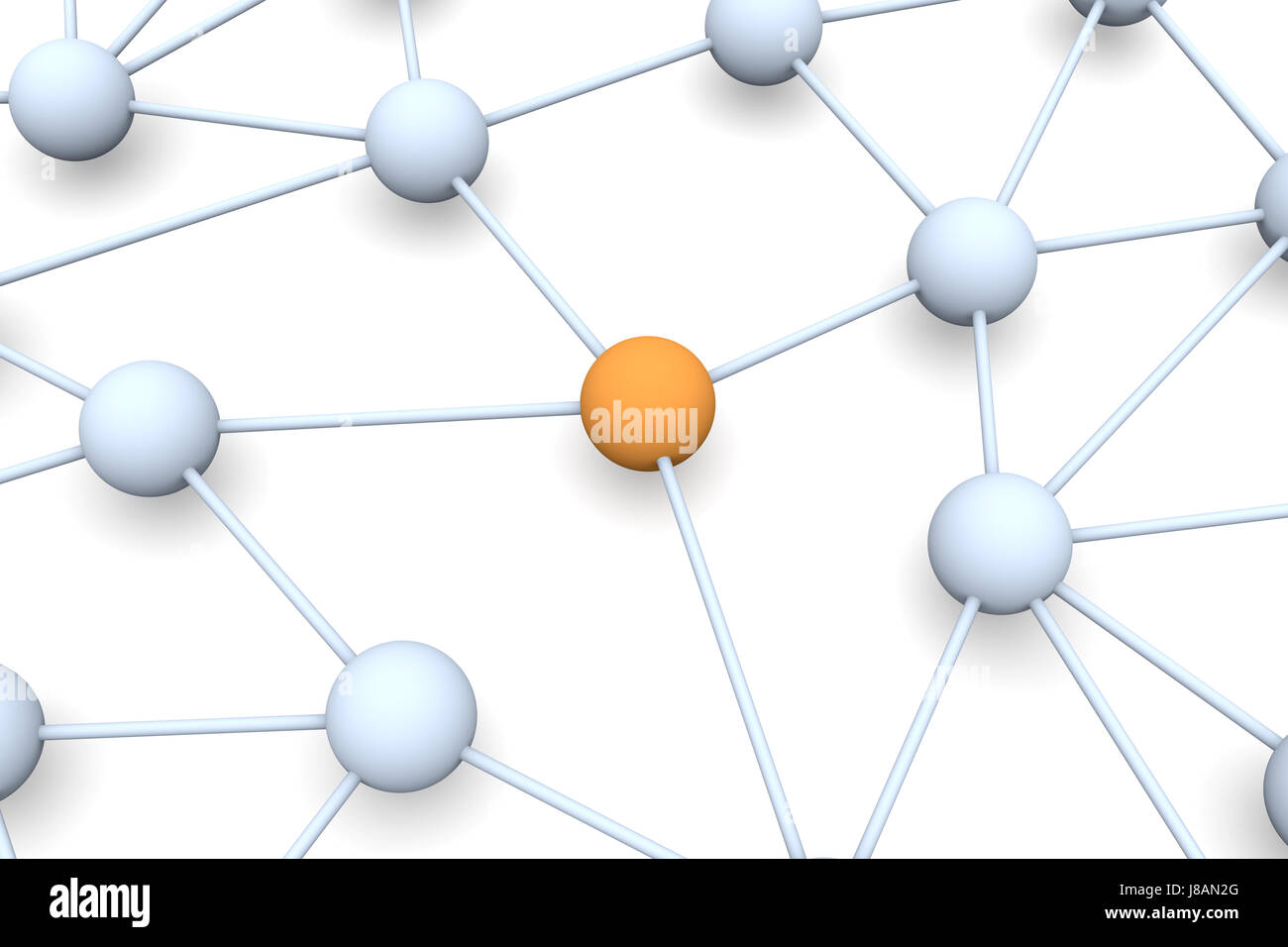 isolated, social, connected, flow, graphic, communication, illustration Stock Photo - Alamy