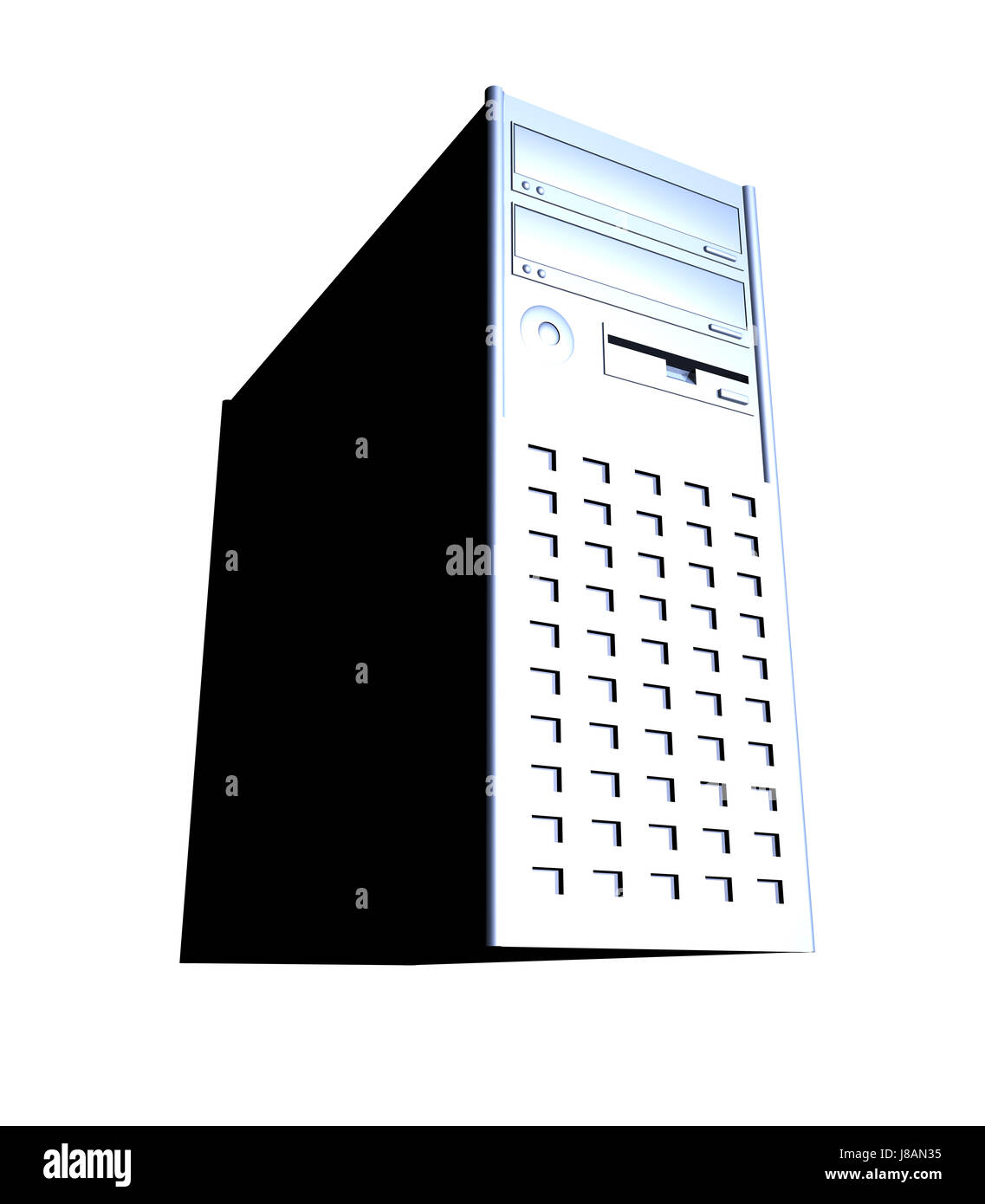 tower, PC, computers, computer, tool, object, isolated, graphic ...