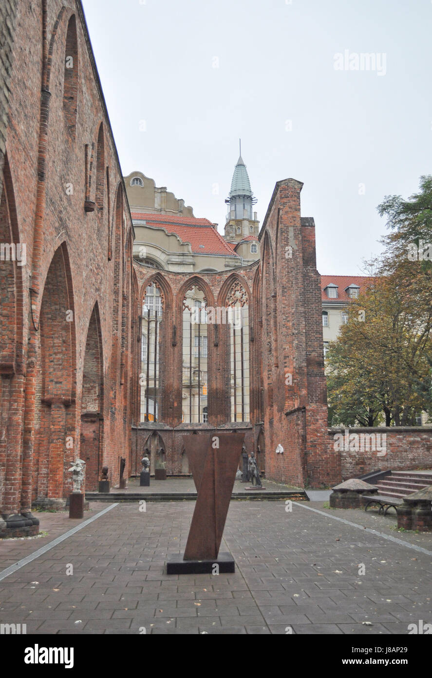 cathedral, berlin, style of construction, architecture, architectural ...