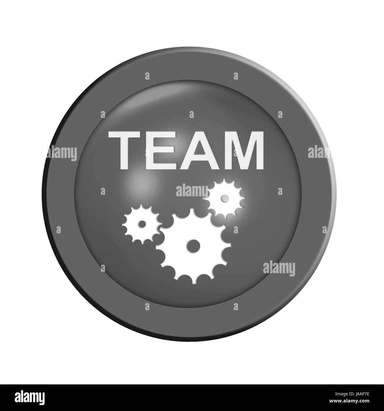 Teamwork illustration Black and White Stock Photos & Images - Alamy