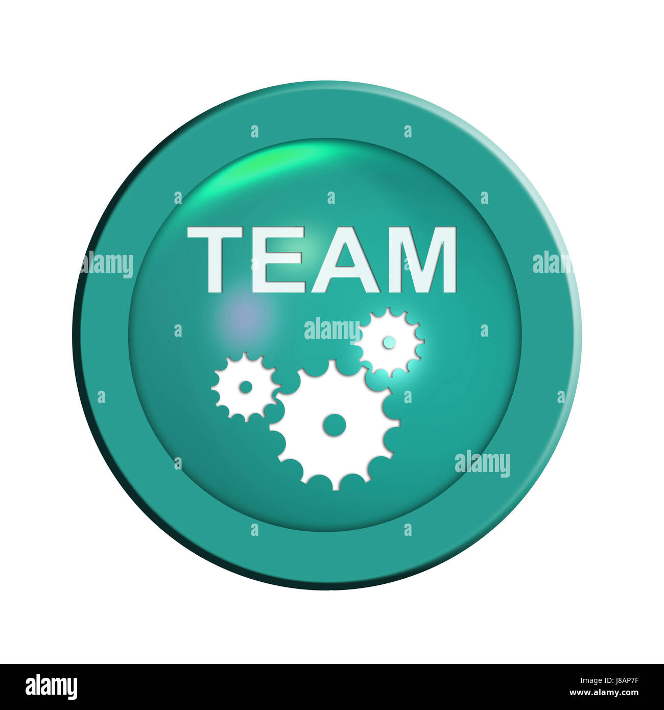Teamwork symbolism Cut Out Stock Images & Pictures - Alamy