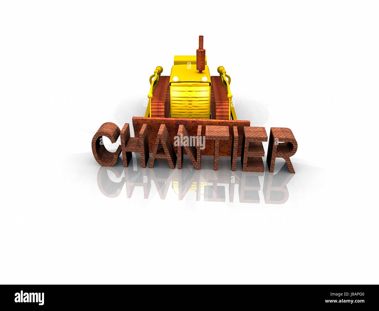 machinery, illustration, work, factory, bulldozer, construction, works ...