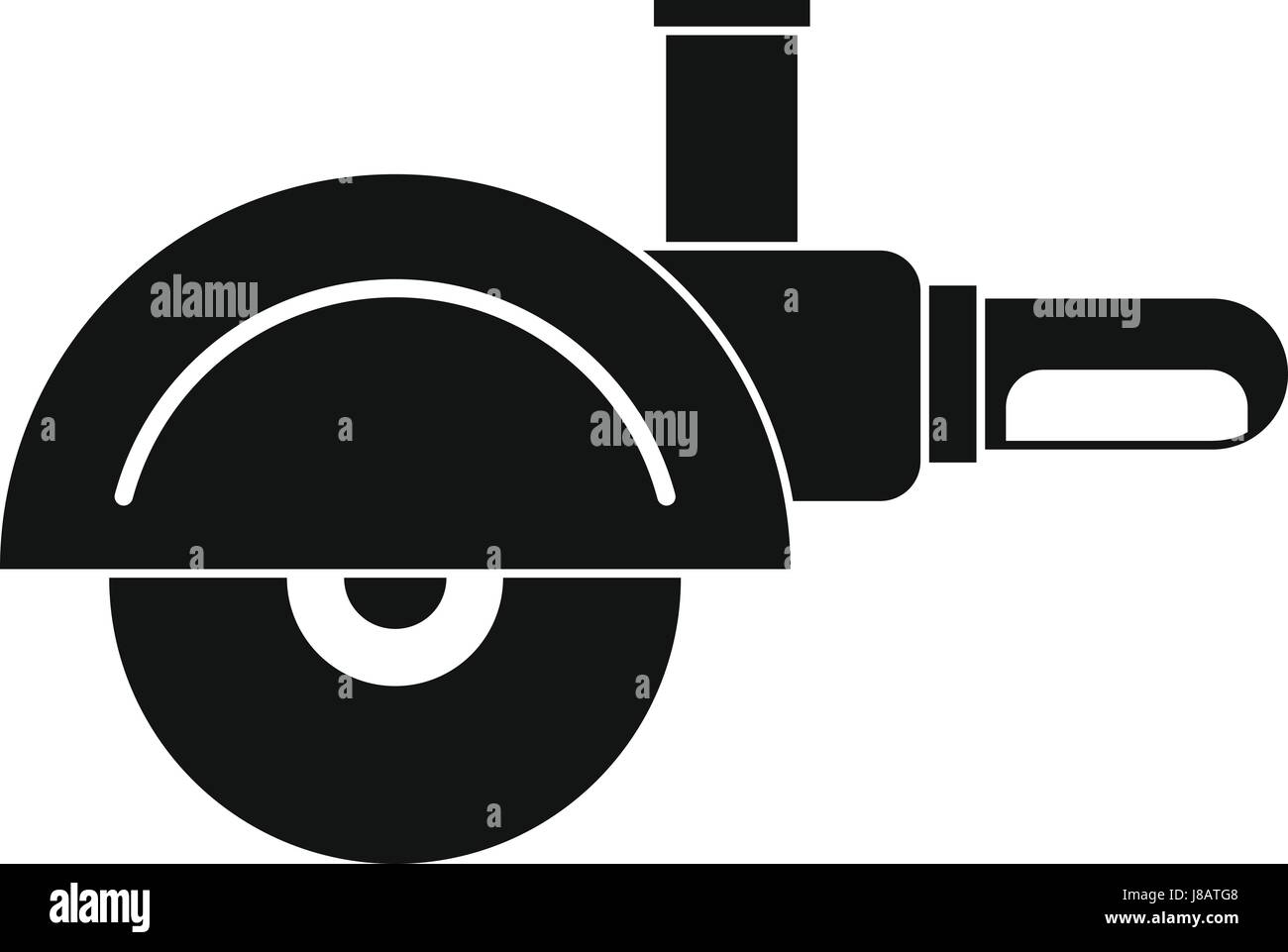 High speed cut off machine icon simple Stock Vector Image & Art - Alamy