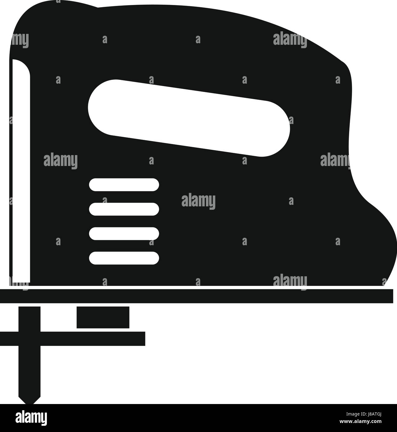 Pneumatic gun icon simple Stock Vector Image & Art - Alamy