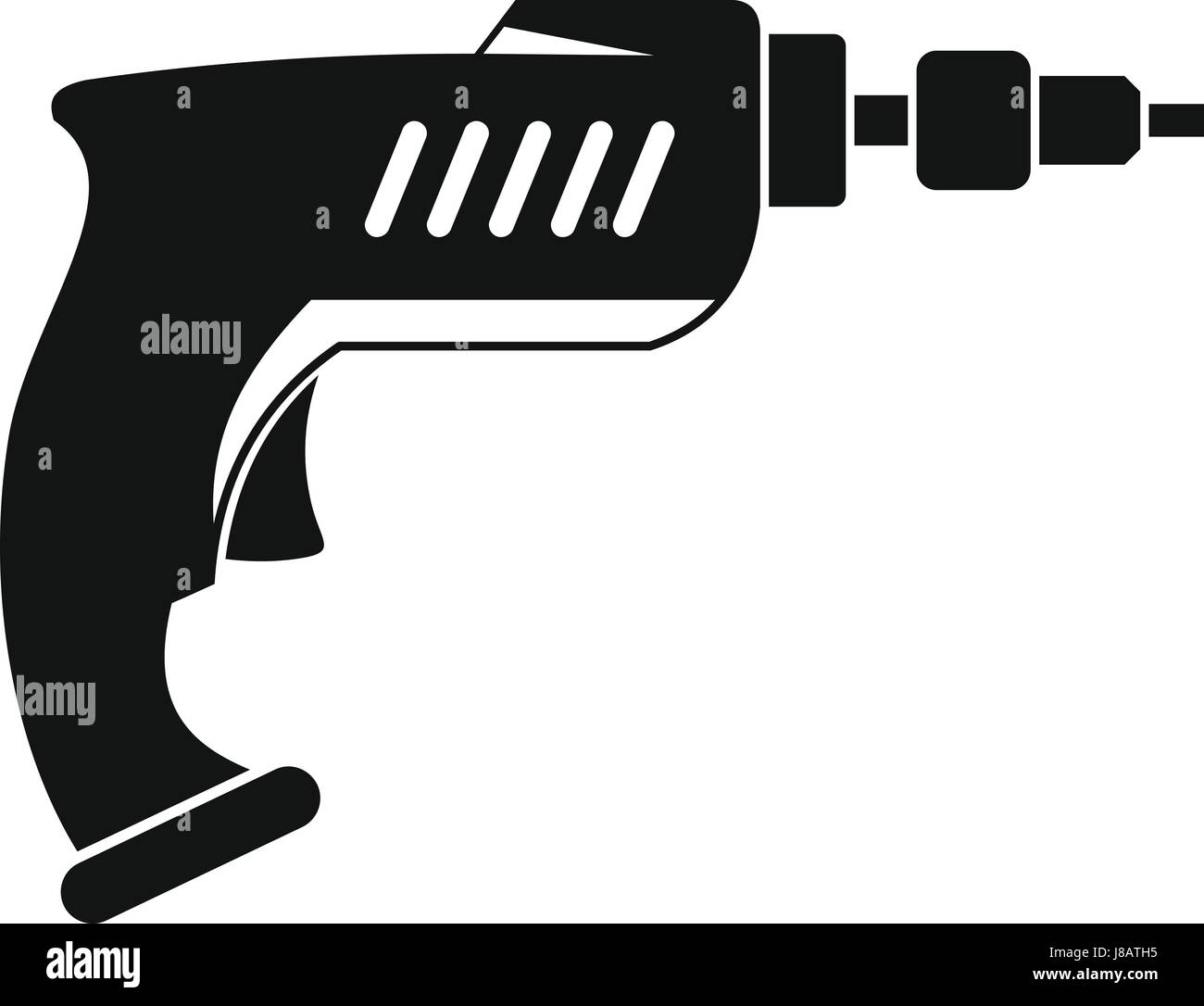 Drill icon simple Stock Vector Image & Art - Alamy