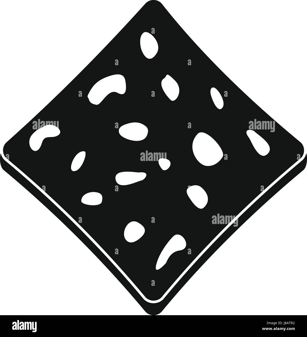 Tofu fresh block icon simple Stock Vector Image & Art - Alamy