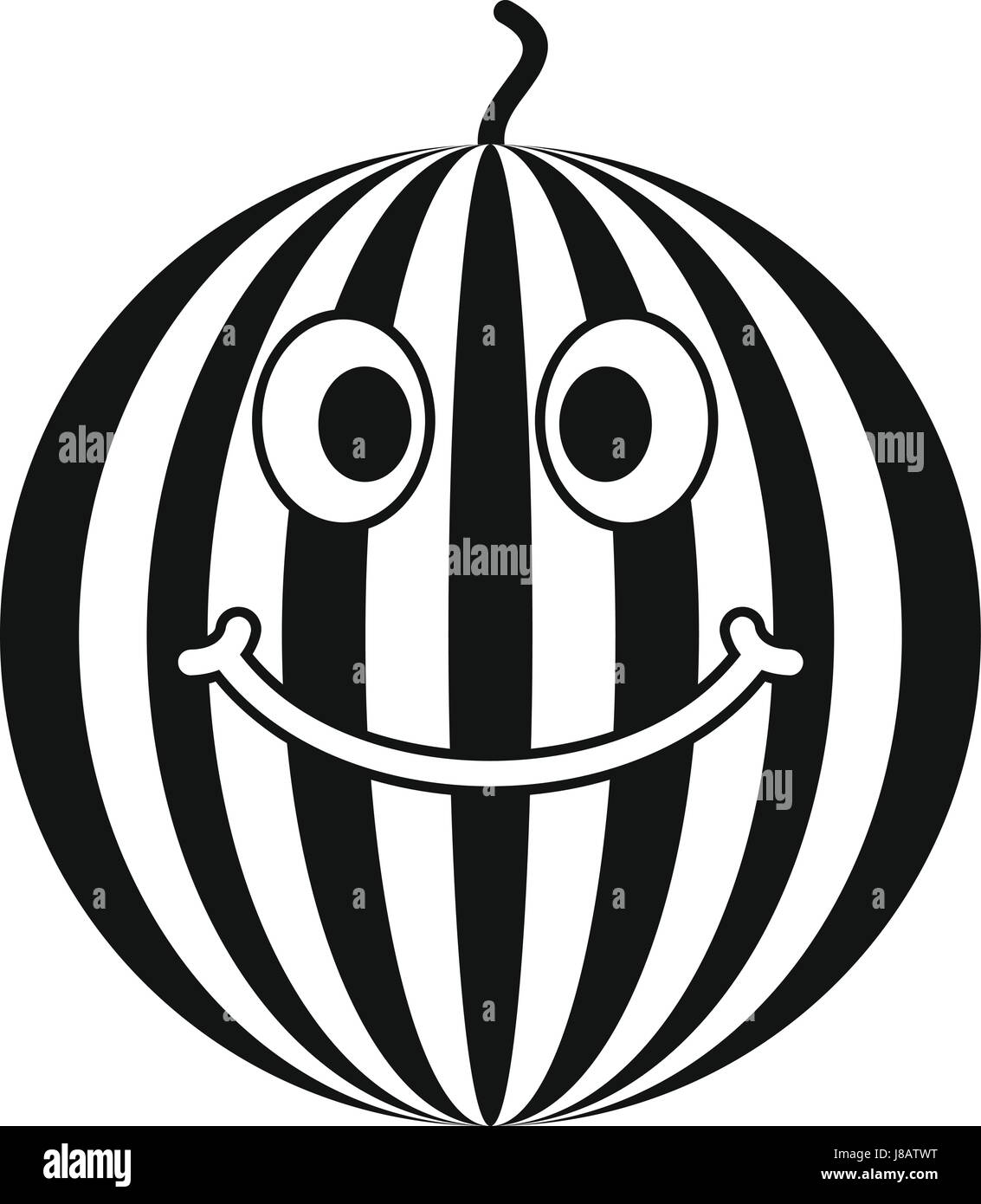 Ripe smiling watermelon icon simple Stock Vector Image & Art - Alamy Ripe smiling watermelon icon simple Stock Vector Image & Art - Alamy