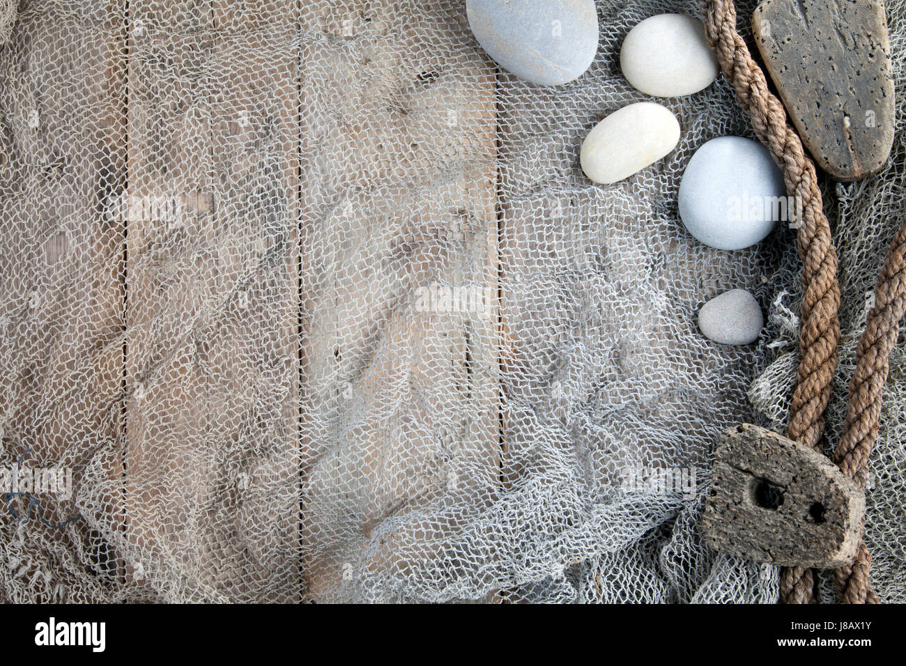 cork, wooden, rope, old, fishing net, grey, gray, cork, wooden, rope ...