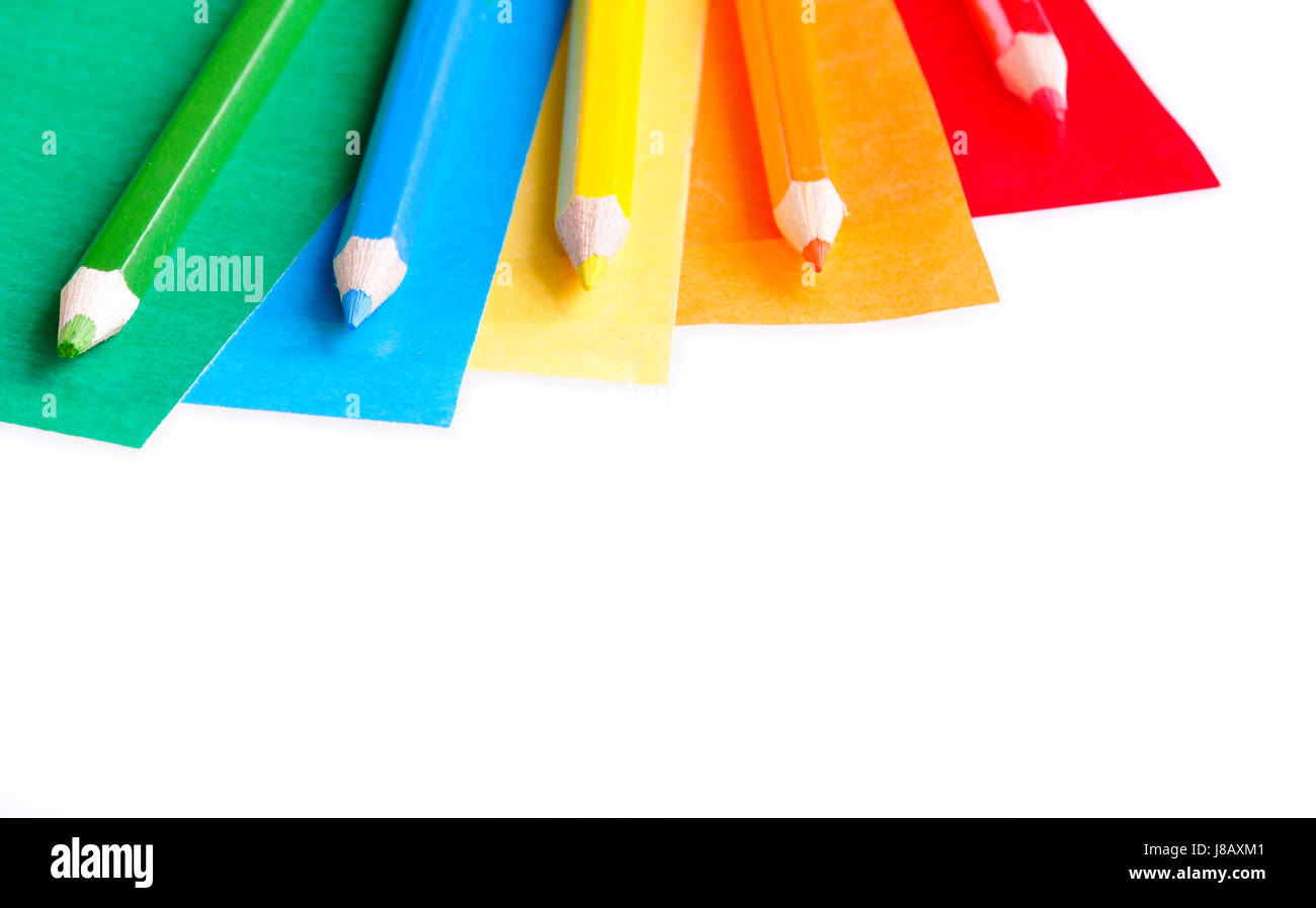 teacher, education, art, isolated, colour, wood, pastel, rainbow, wise ...