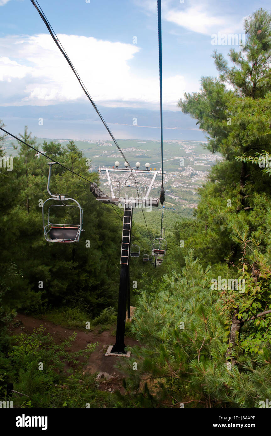 blue, elevator, lift, beautiful, beauteously, nice, travel, spare time ...