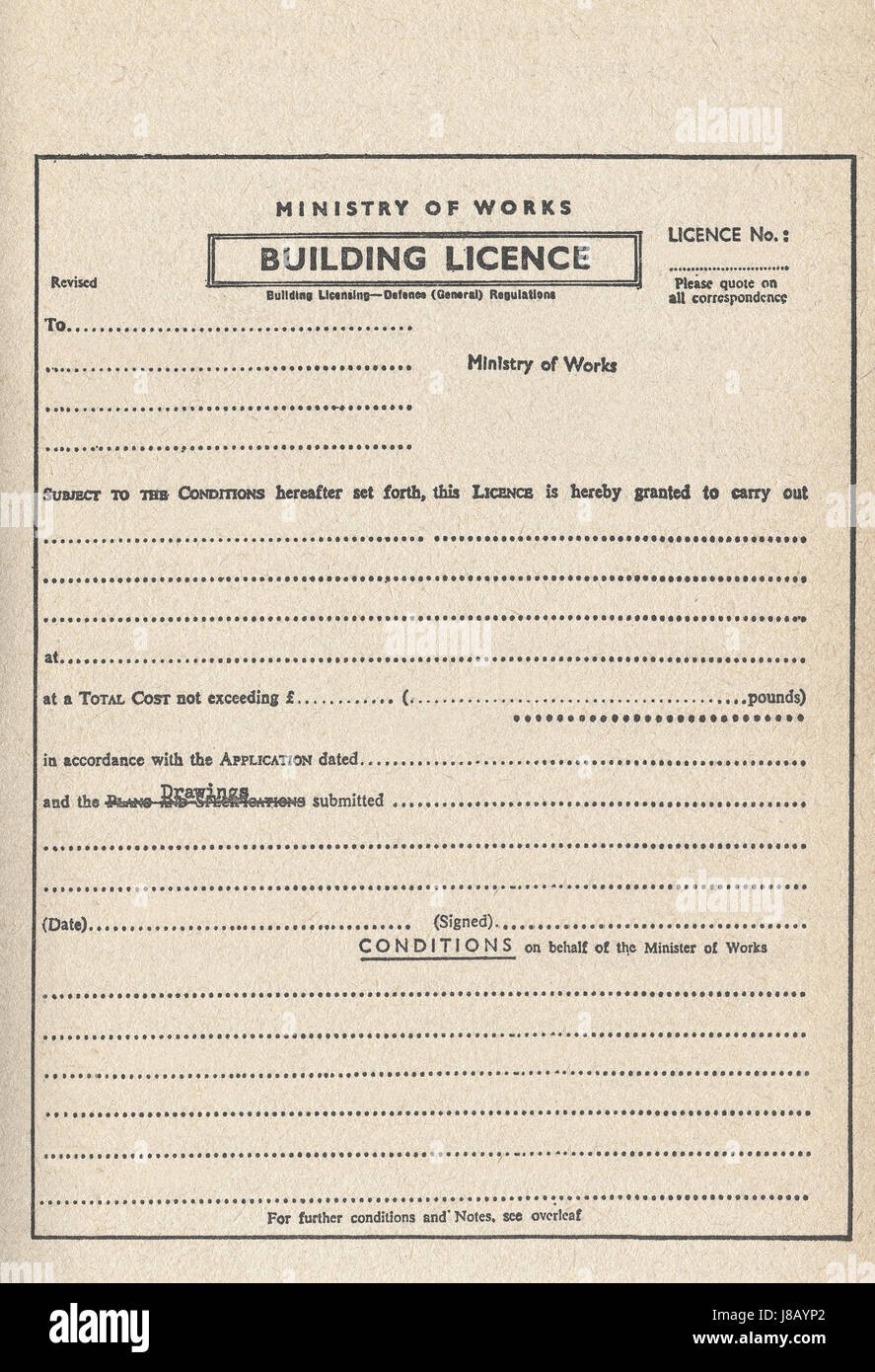 Building permit authority hi-res stock photography and images - Alamy