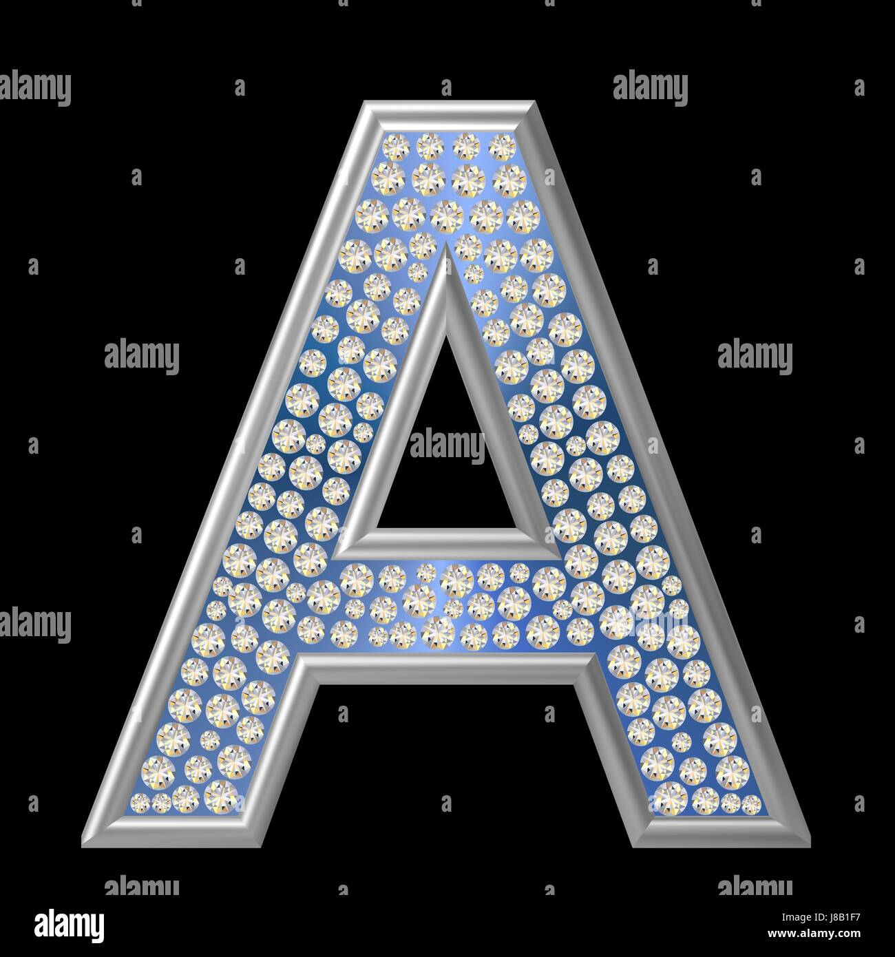 letter, alphabet, ABC, uppercase, mirroring, illustration, reflection ...