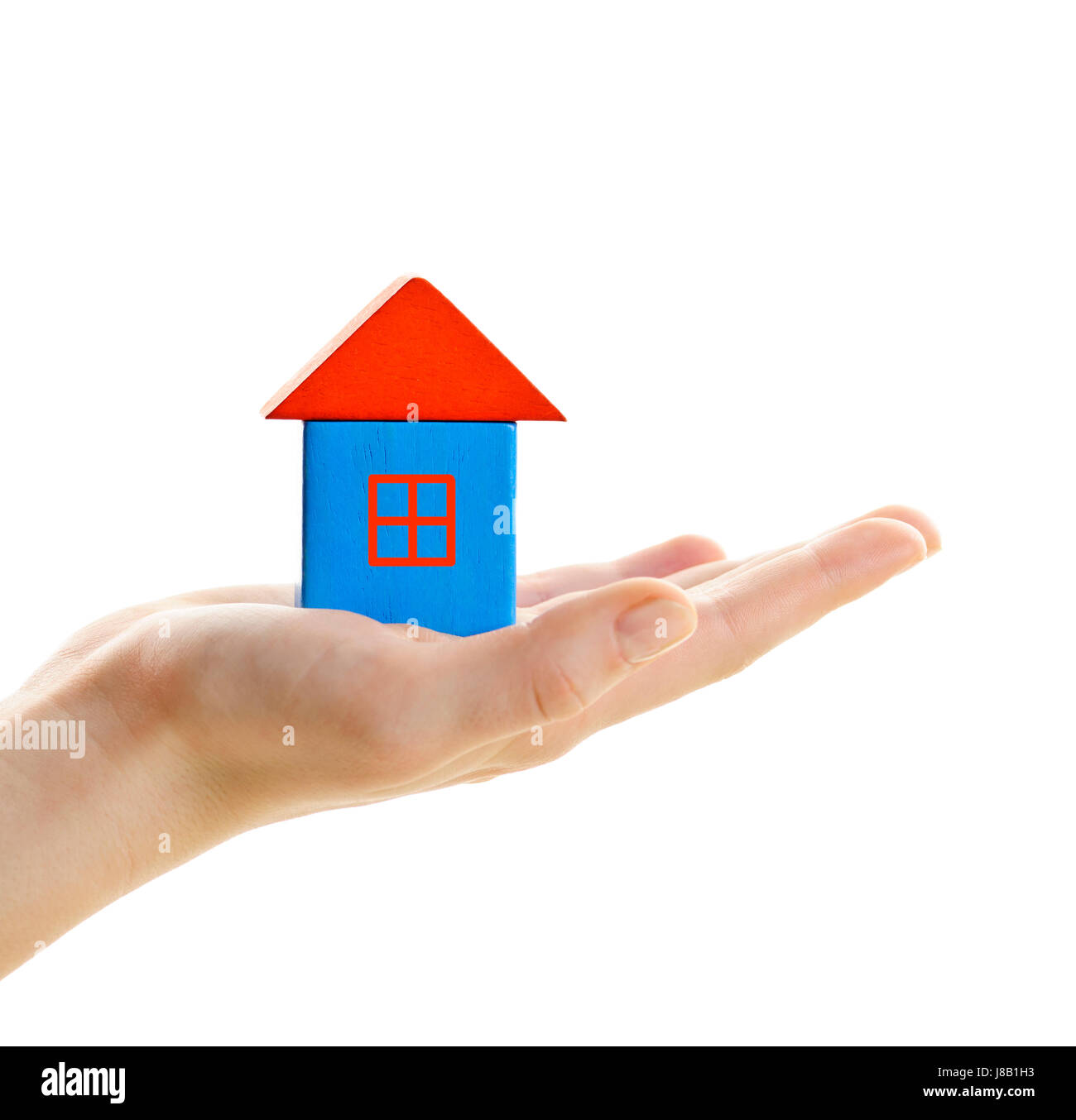 Hand built construction build blocks hi-res stock photography and ...