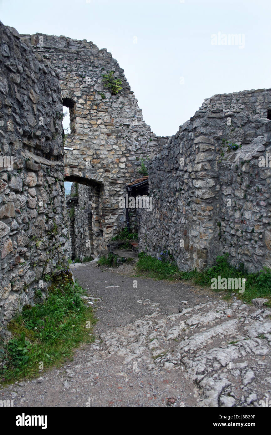 ruin, fortress, german federal republic, germany, stones, chateau ...