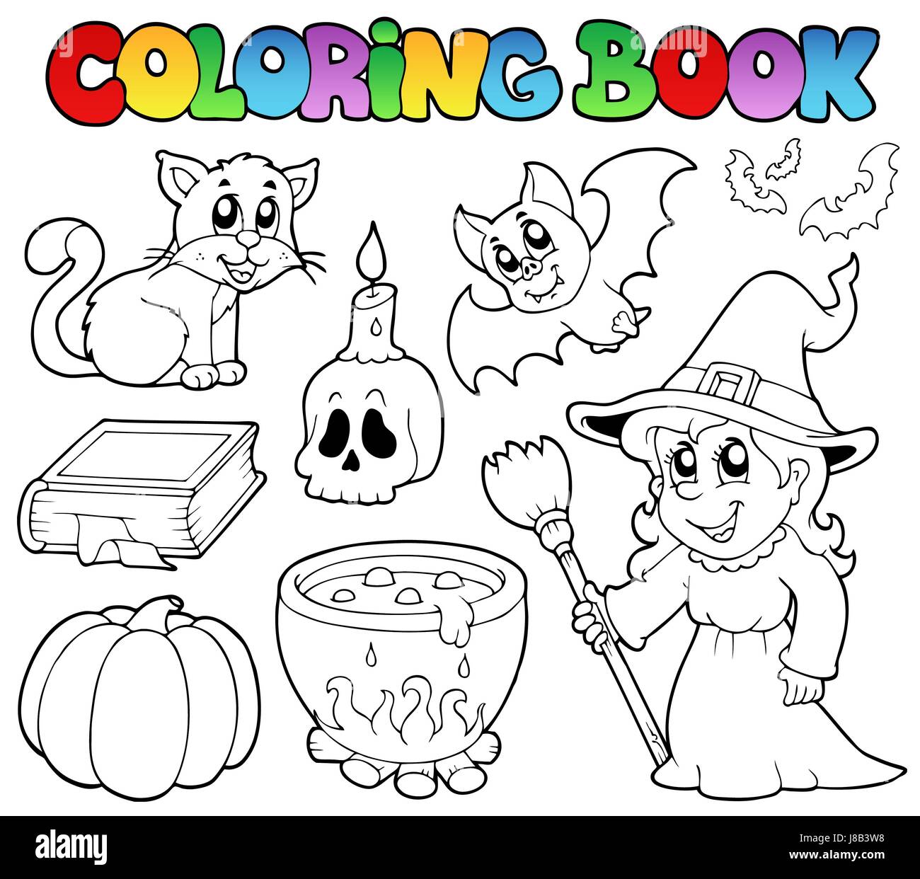 colour, halloween, paint, october, painted, colouring, fall, autumn ...