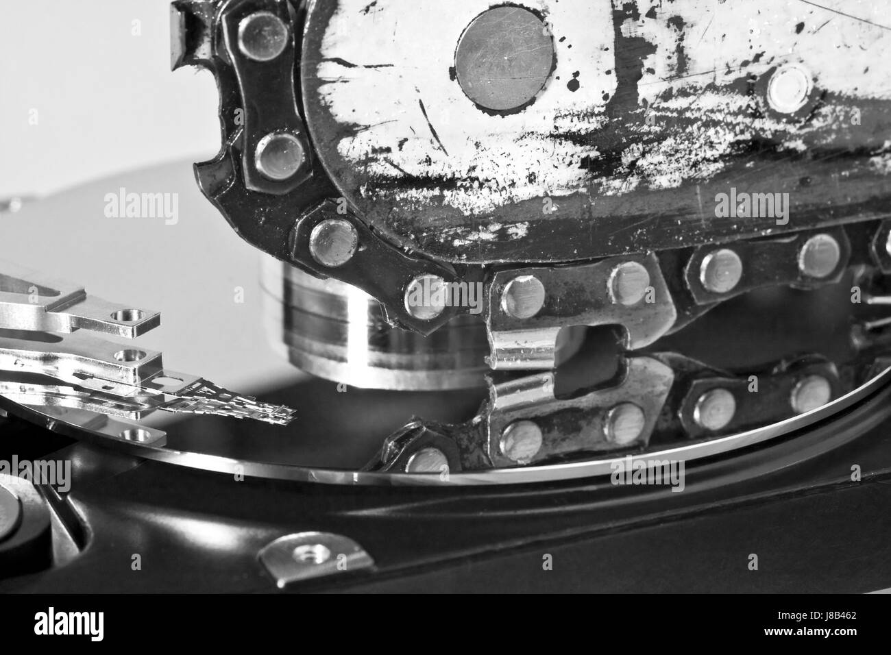 Chain drive Black and White Stock Photos & Images - Alamy