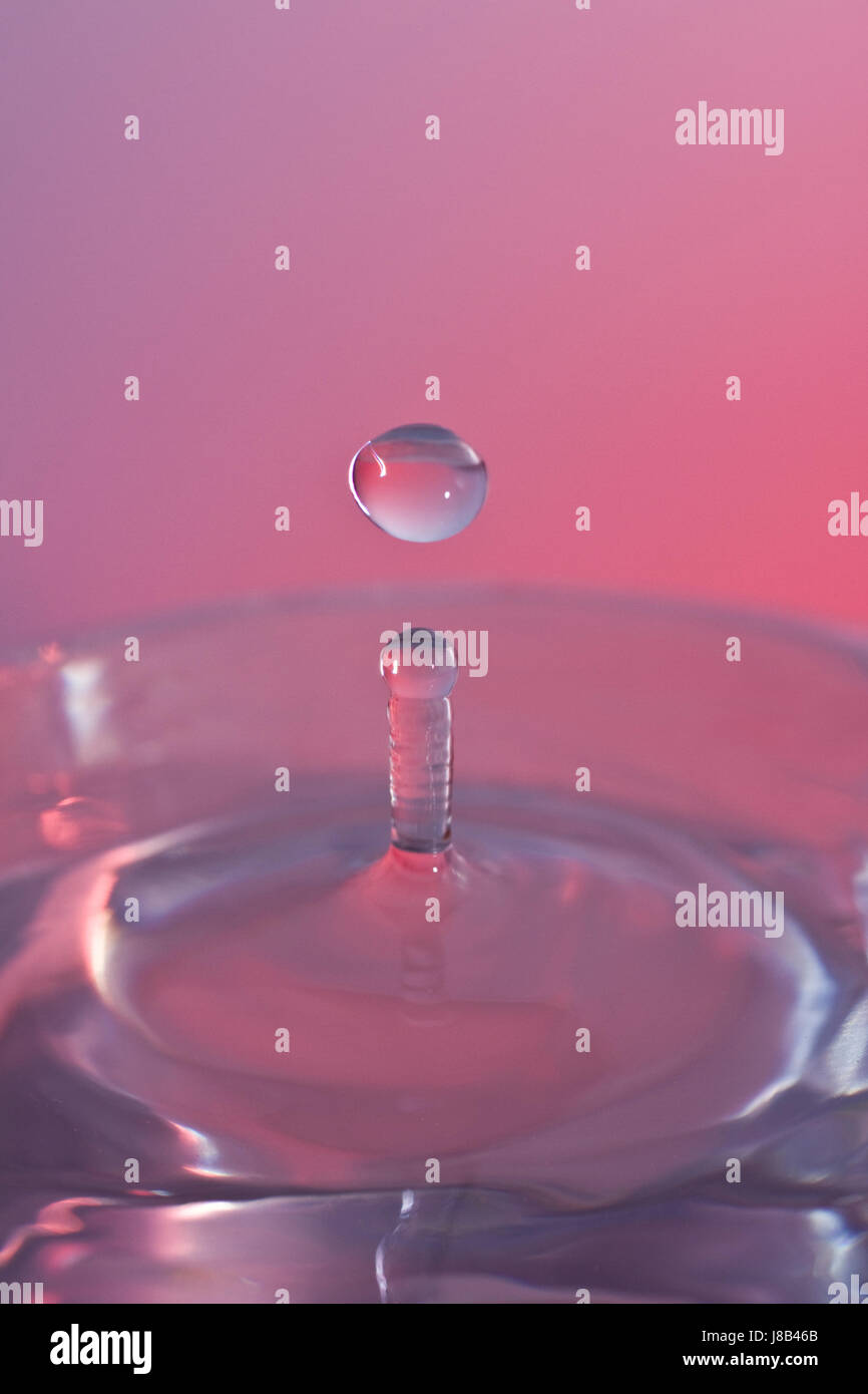drop on water Stock Photo - Alamy