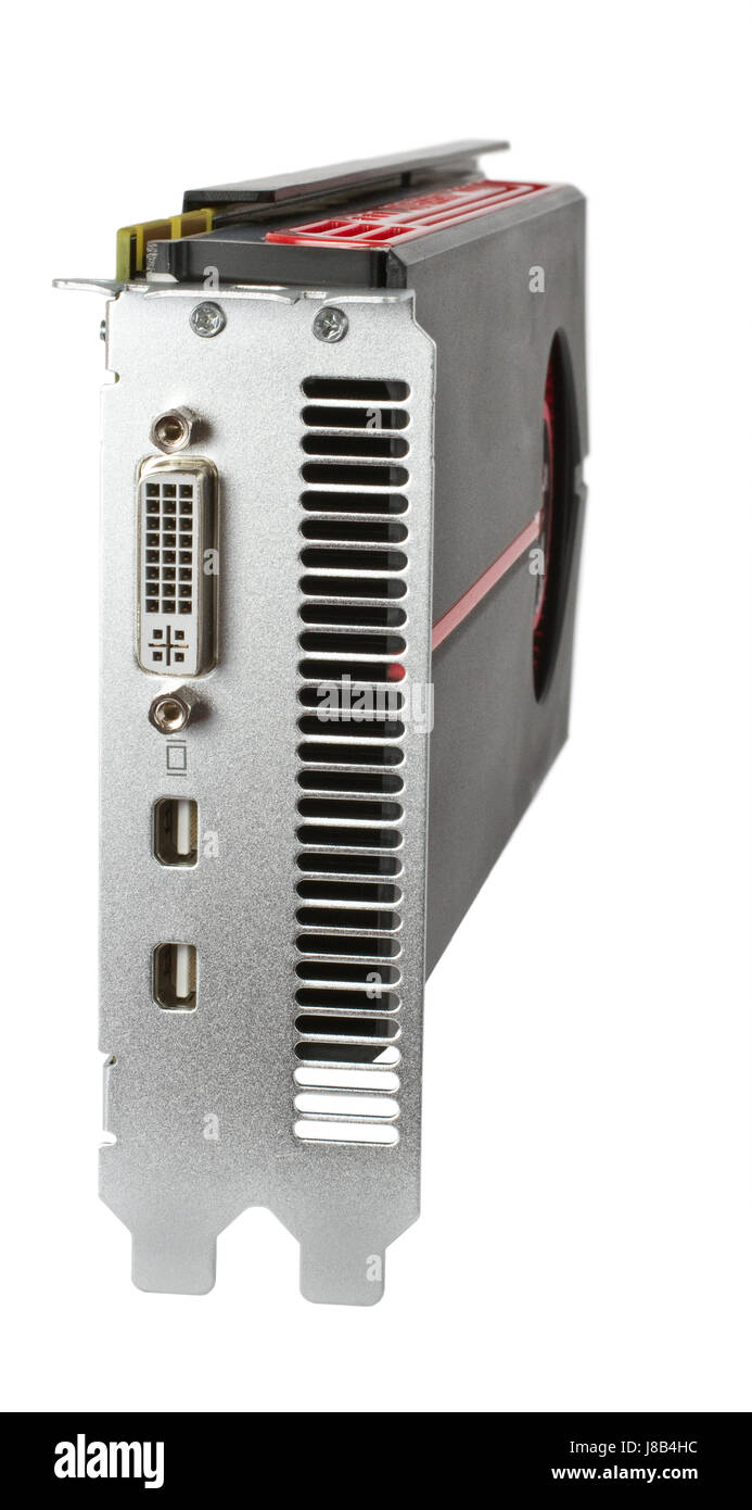 modern workstation graphics card Stock Photo - Alamy