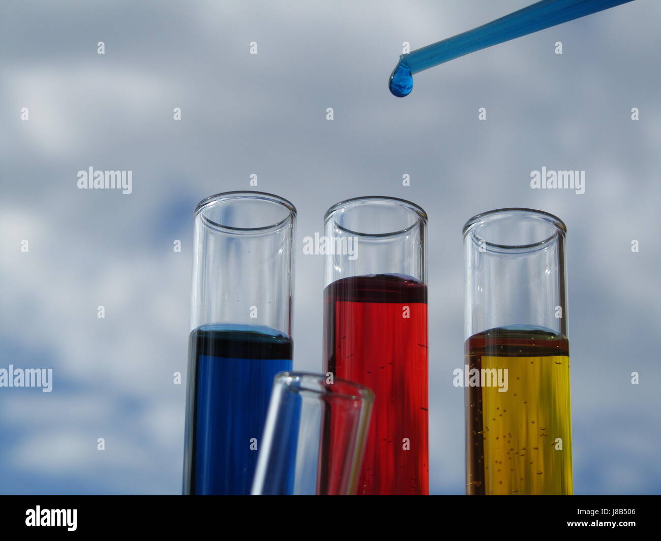 experiment, coloured, drop, laboratory, test tubes, tear down, chemical ...