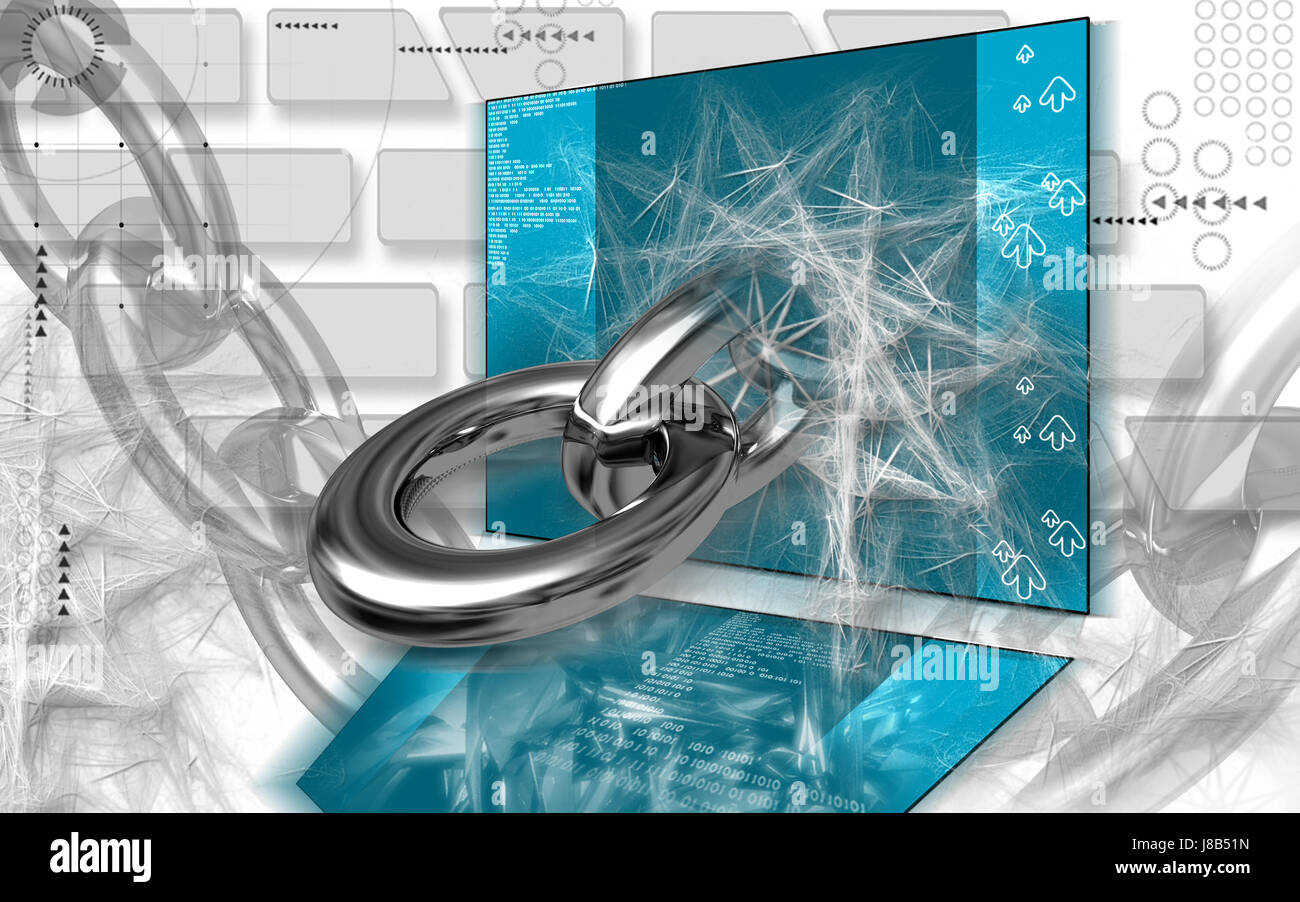 blue, art, graphics, colour, chain, illustration, digital, technology ...