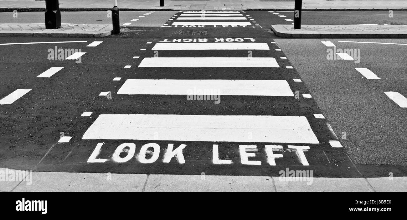 europe, england, britain, crossing, kingdom, crossroads, left, sign ...