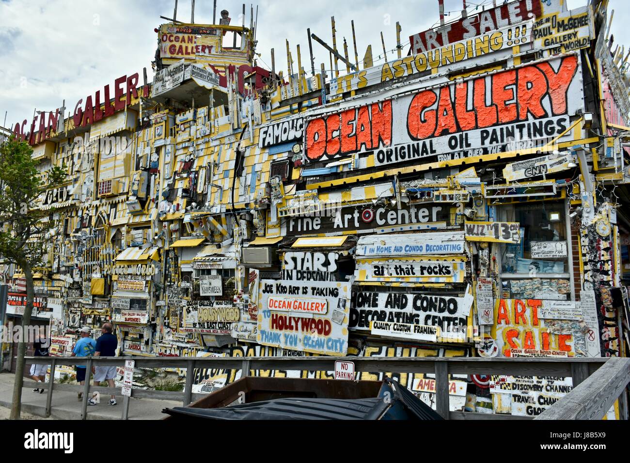 Ocean Gallery original oil paintings building, Ocean City, MD, USA ...