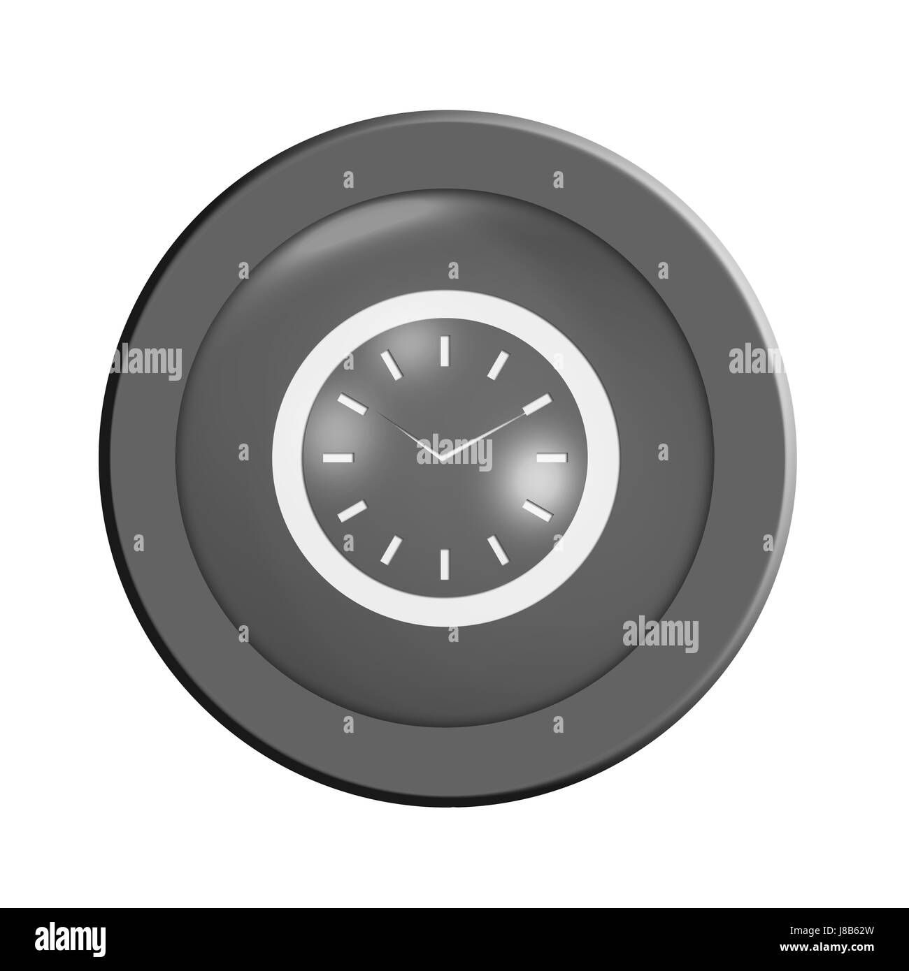 clock, pointer, time, dial, button, clock hand, stopwatch, isolated ...