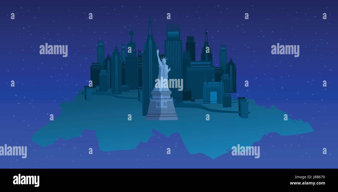 Statue of liberty vertical Stock Vector Images - Alamy