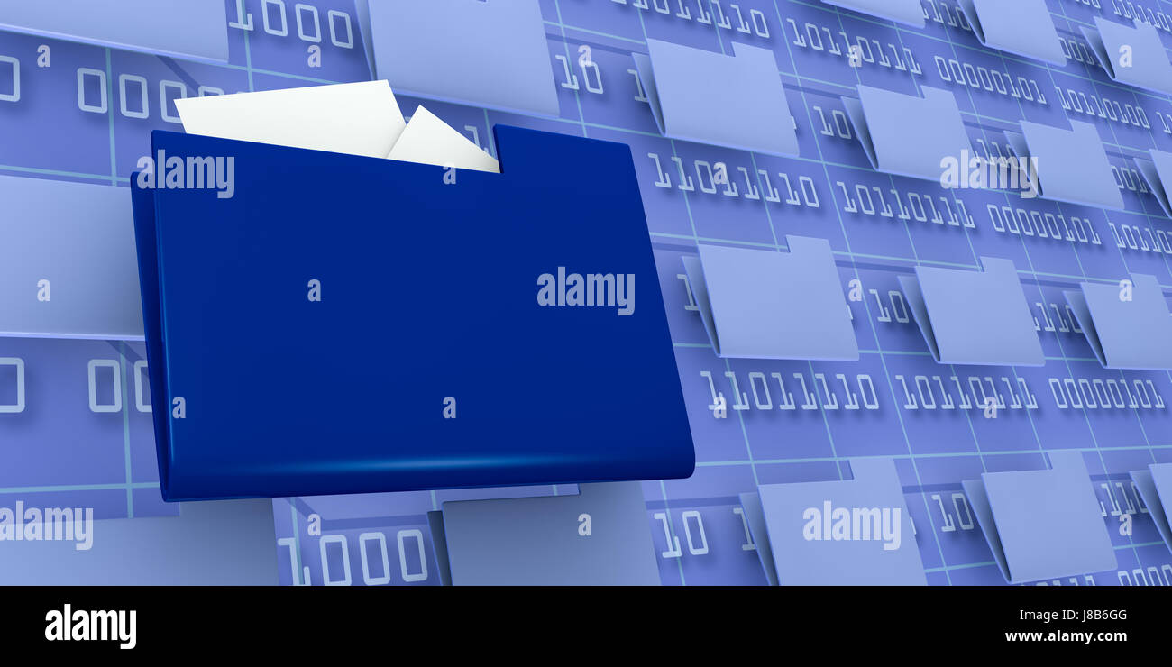 blue, office, PC, computers, computer, object, inside, model, design ...