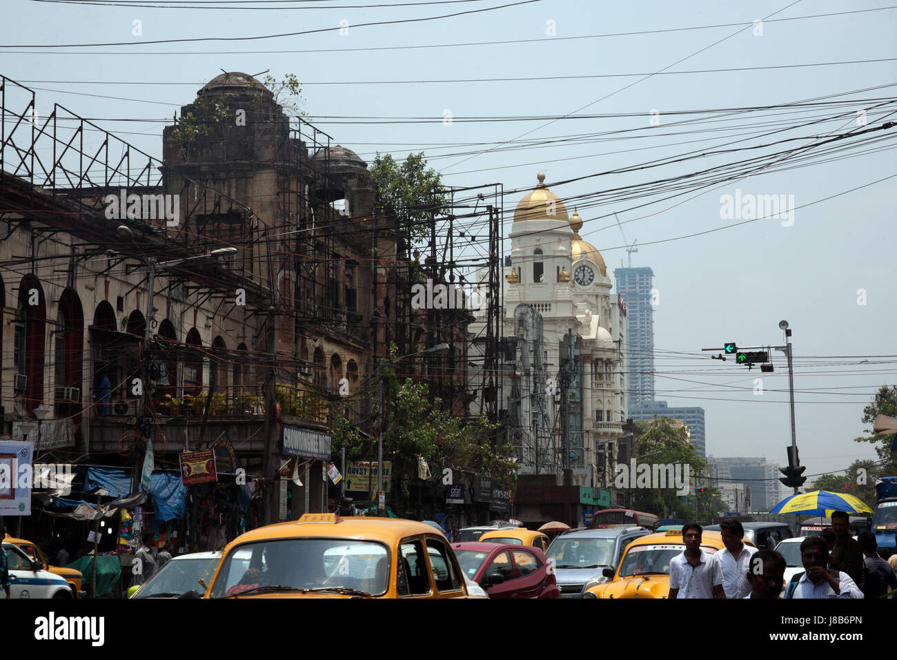 Chowringhee road calcutta kolkata west hi-res stock photography and ...