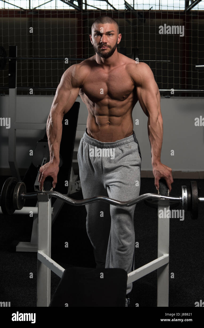 Handsome Good Looking And Attractive Young Man With Muscular Body ...