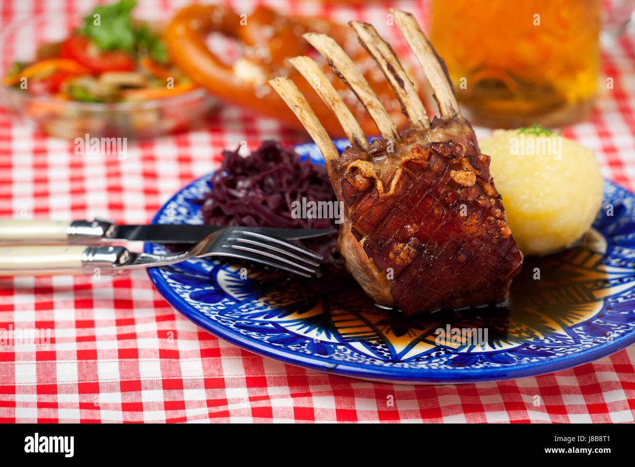 red cabbage, sucking-pig, dumpling, lump, roast pork, potato dumpling ...