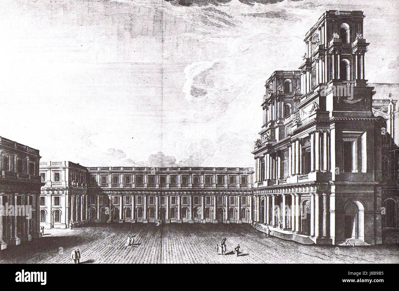 Hardouin Mansart de Jouy Saint Eustache Stock Photo - Alamy