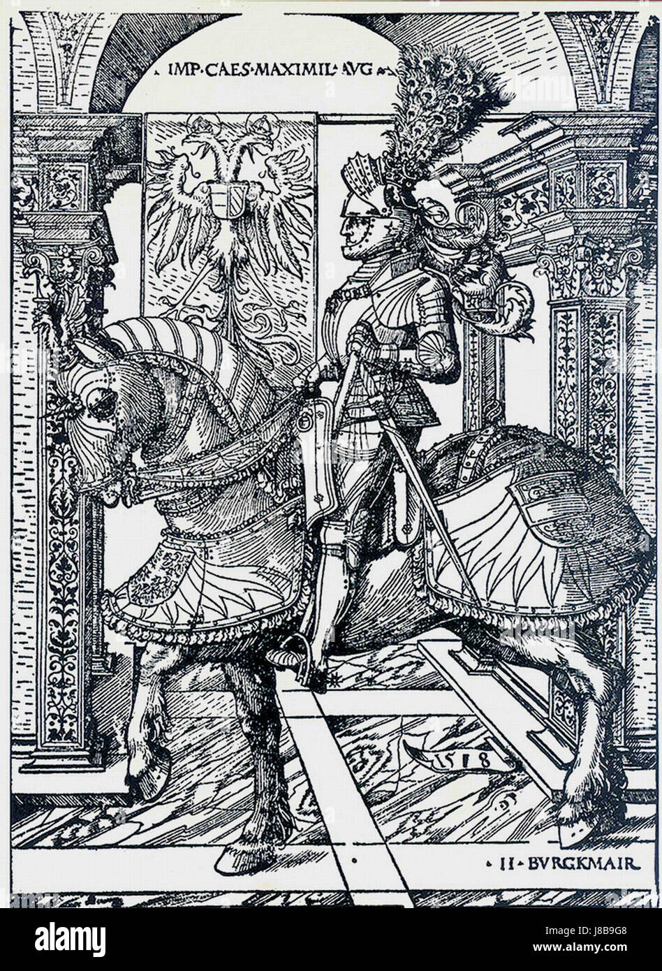 Kaiser Maximilian I 1508 Stock Photo - Alamy