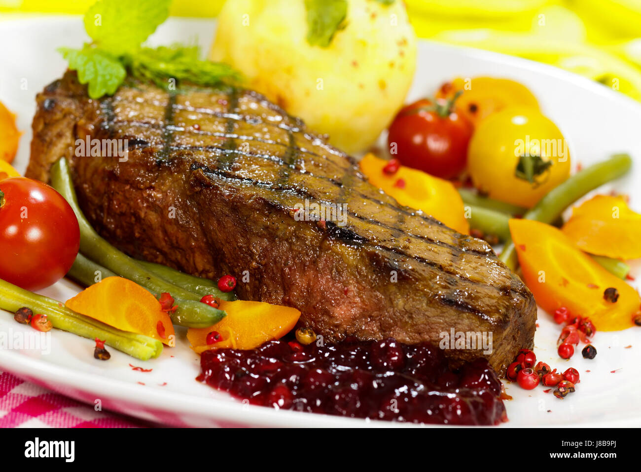 steak, puree, beef, potato, potatoe, carrot, grill, barbecue, barbeque ...
